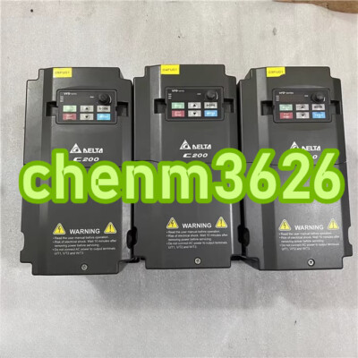 1PC USED Delta Inverter C200 series VFD055CB43A-20 5.5KW/380V #YY ...
