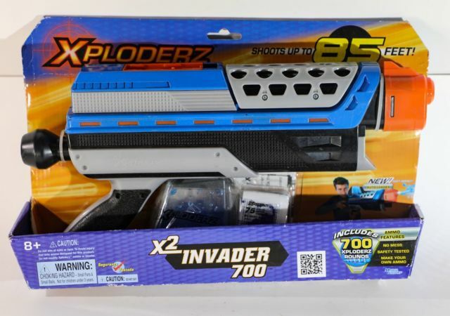 Xploderz X2 Face off Gun Original 1400 Rounds 2pack for sale online | eBay
