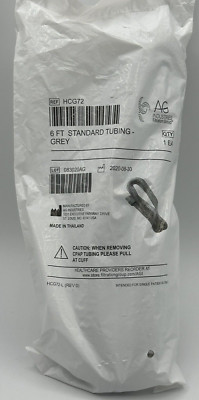 AG INDUSTRIES CPAP Grey Hose Tubing 72” 6 Ft. HCG72 New Factory Sealed ...