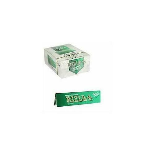 5 BOOKLETS RIZLA KING SIZE GREEN ROLLING PAPERS | eBay