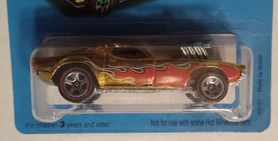 Hot Wheels 2006 Super Chromes Rodger Dodger Gold Chrome w/flames | eBay