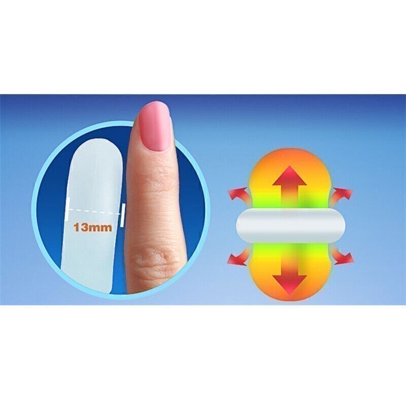 Extension Sleeve Bigger Girth Enhancer Reusable Penis Extender Enlarger ...