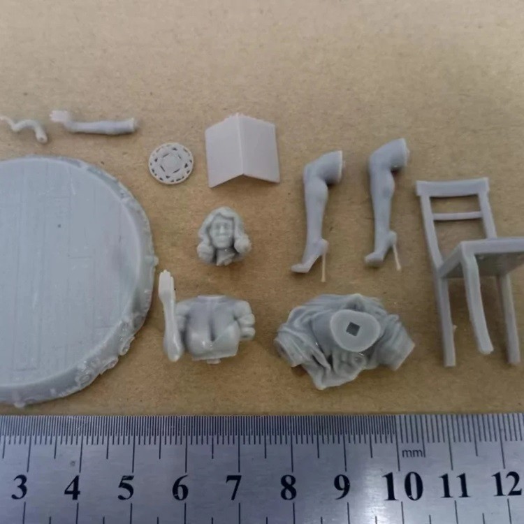 1/24 Scale Clothed Resin Figure Model Kit Unassembled, Unpainted Model ...