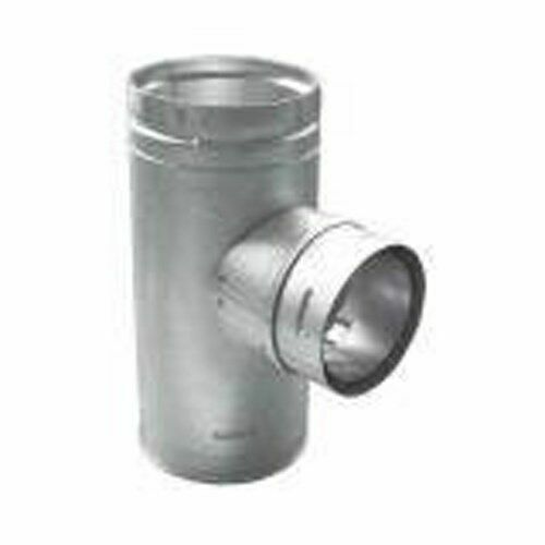 DuraVent Pellet Vent Pro 4" Increaser Tee w/ Cleanout cap - 4PVP-T3 | eBay