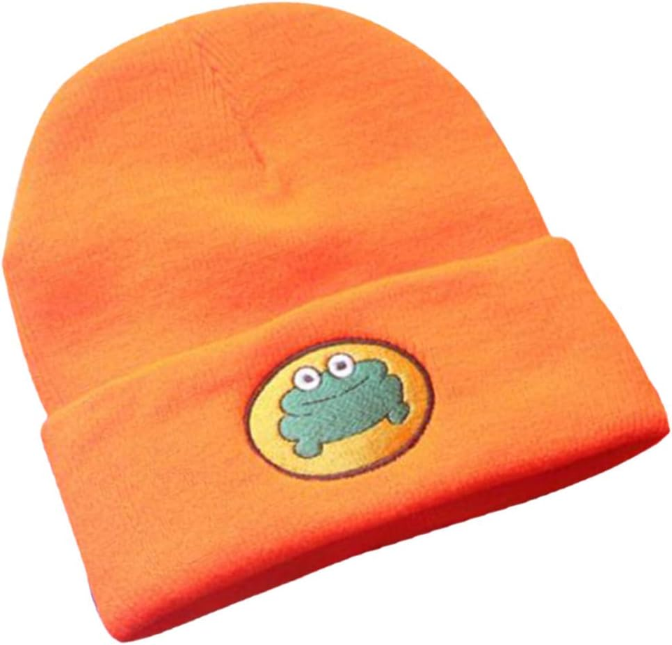 Cute Cartoon TV Parappa the Rapper Frog Knitted Beanie Hats Unisex | eBay