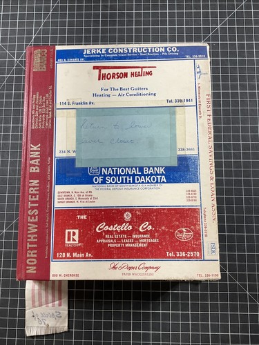 Hardcover Sioux Falls South Dakota Phone Directory 197 6 R.L Polk & Co ...