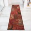 Patchwork Brown Orange Living Room Rugs Moroccan Rugs Small Large ...