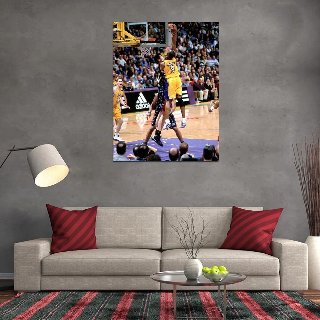 V0531 Black Mamba Dunk Yao Ming Posterize Lakers Decor WALL POSTER ...