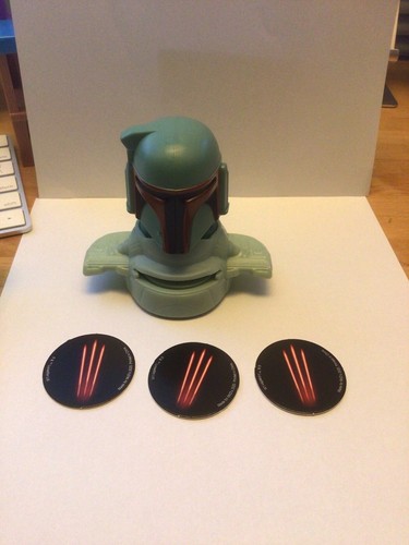 Star Wars Boba Fett Disc Launcher 3 Disks McDonalds Happy Meal Toy | eBay