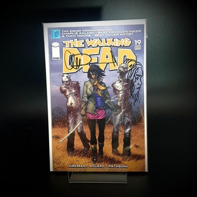 Walking Dead 19 First Appearance Michonne Signed And Sketch By Charlie ...