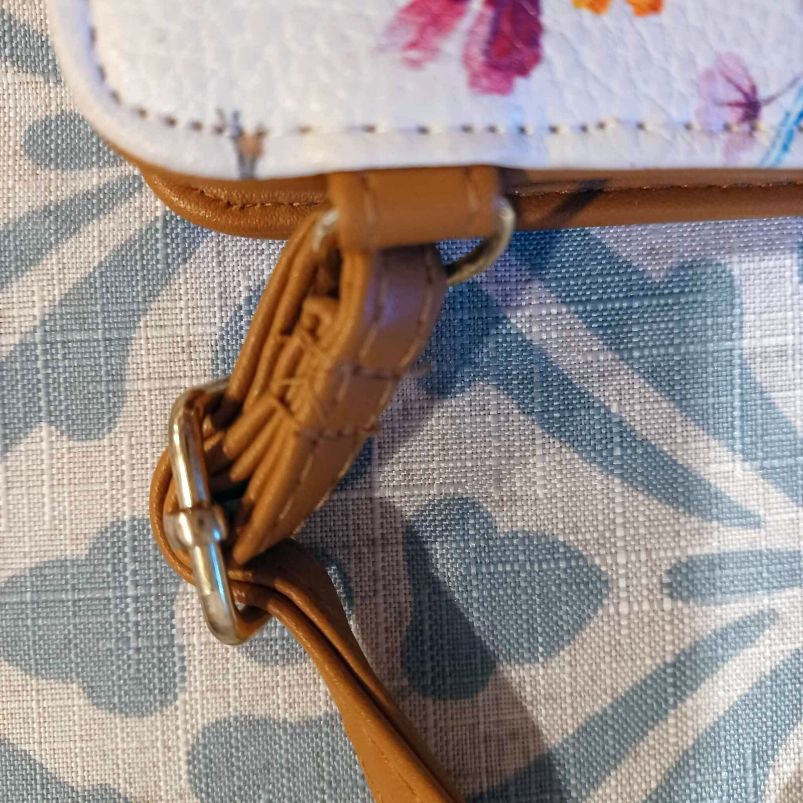 Crossbody Wallet On The Go Travel Purse Floral Cottage core Wildflowers ...