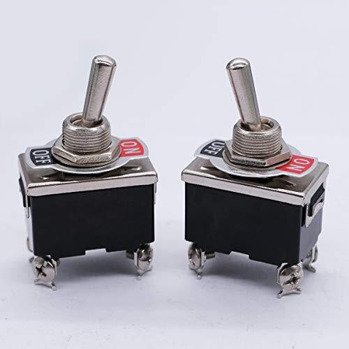 3pcs Heavy Duty Rocker Toggle Switch 16a 250v 20a 125v Dpst On/off 4 ...