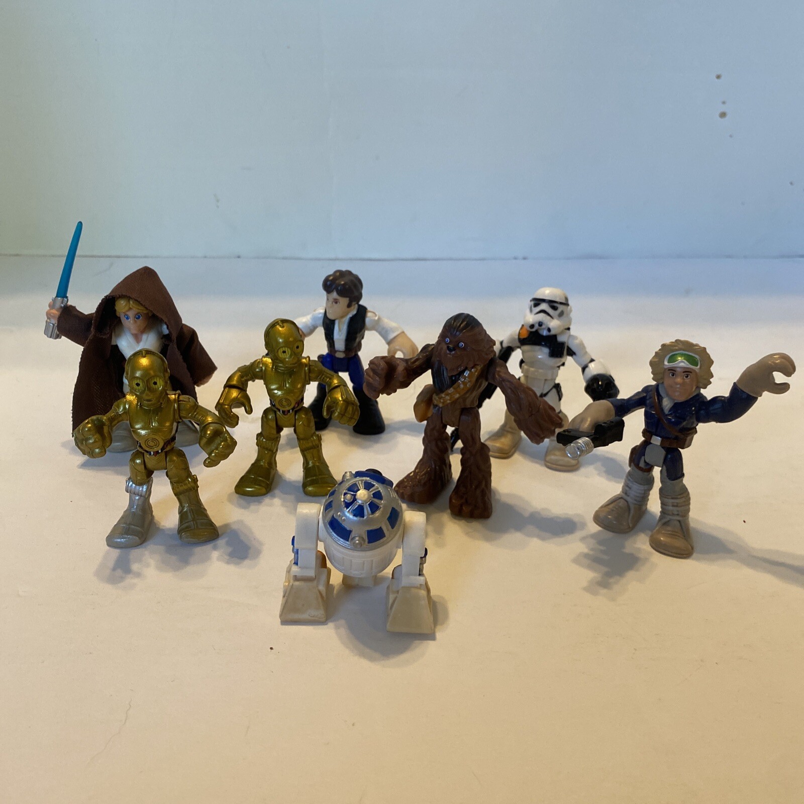 Imaginext Playskool Hasbro Mini Figures 2011 Star Wars Galactic Heroes ...