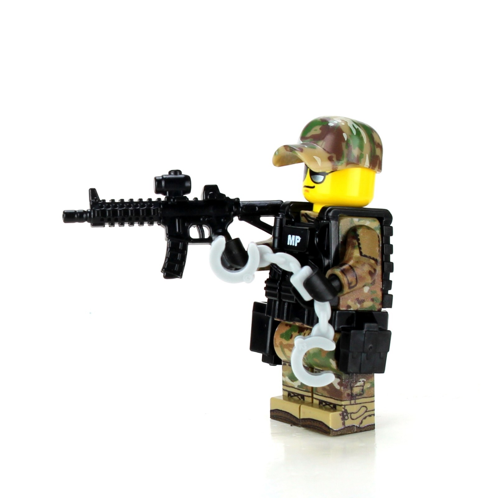 Army OCP MP Military Police minifigure made with real LEGO® minifigure ...