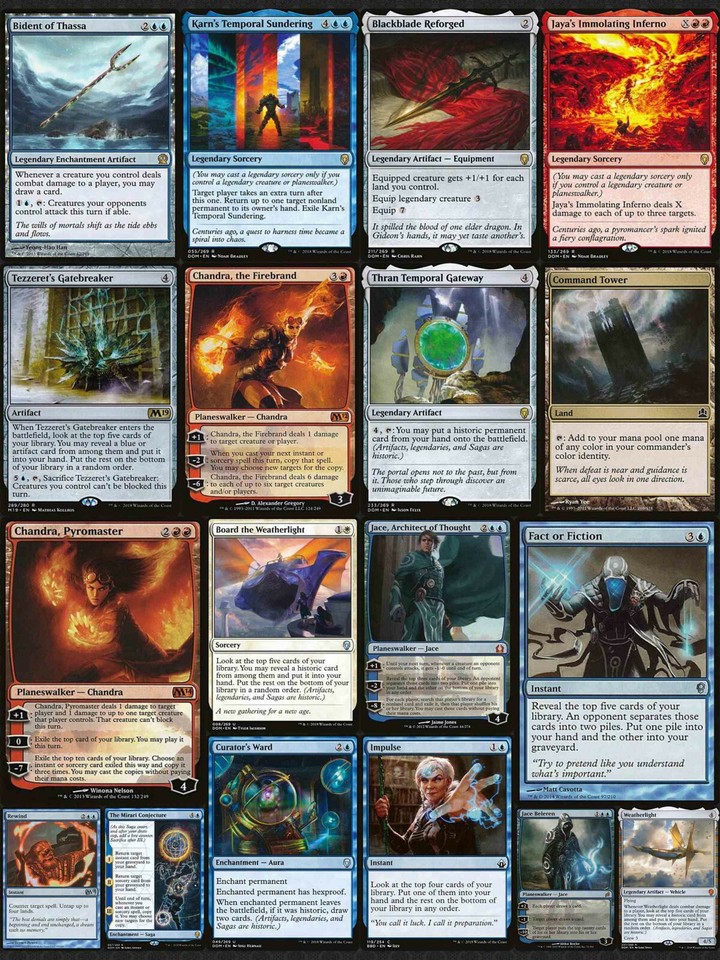 Jhoira, Weatherlight Captain Historic Izzet Commander Deck - MTG *Ready ...