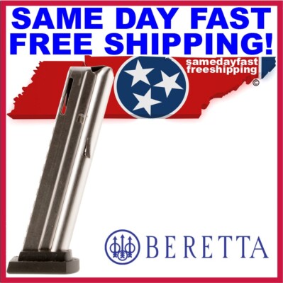 Beretta .22LR OEM SS Magazine for 92FS-22 M9-22 M9A1-22 10 Rd 519.61 ...