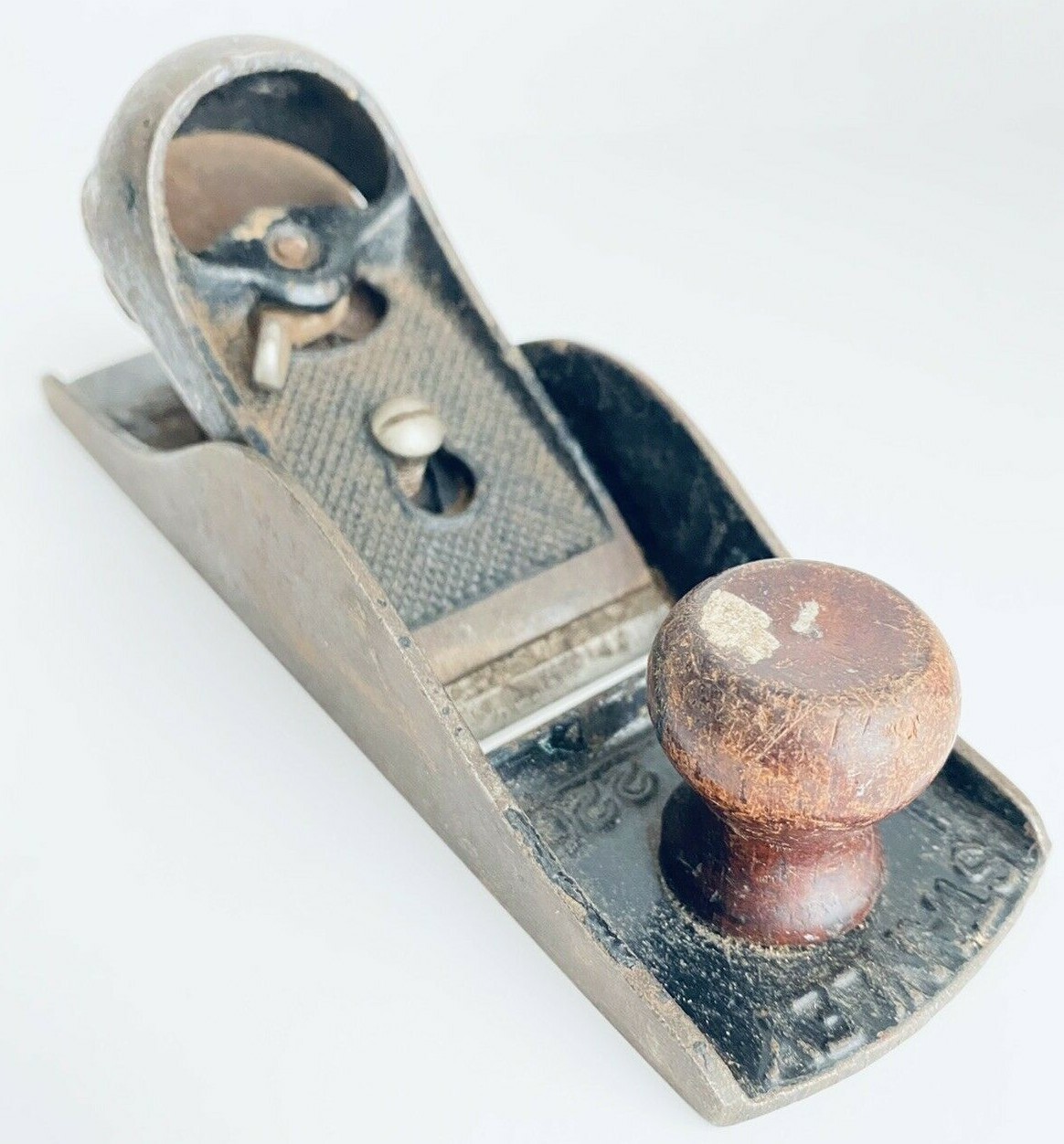 Stanley Vintage Metal Wood Working Planer model #220 Made USA 7" Hand ...