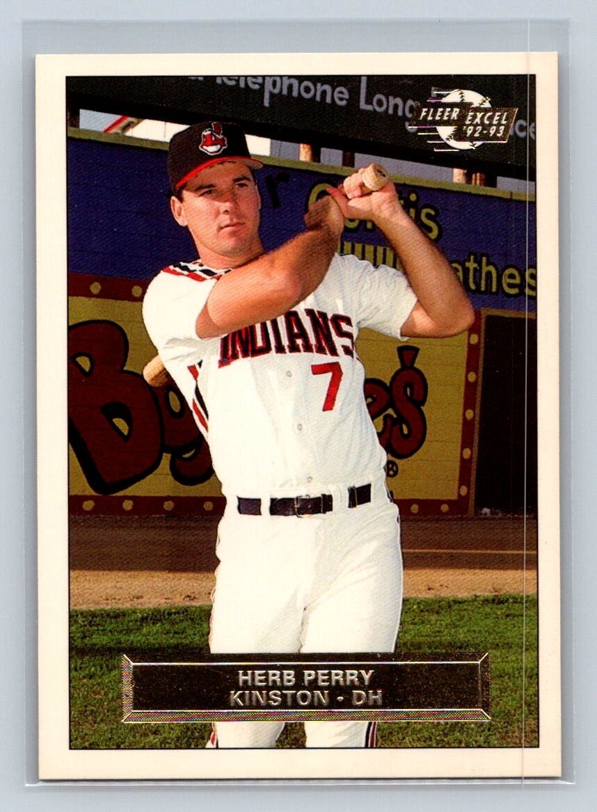 1992-93 Fleer Excel - #163 Herb Perry (RC) for sale online | eBay