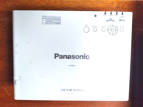 Panasonic PT-FW430 WXGA LCD Projector PT-FW430 3500 Lumens HDMI | eBay