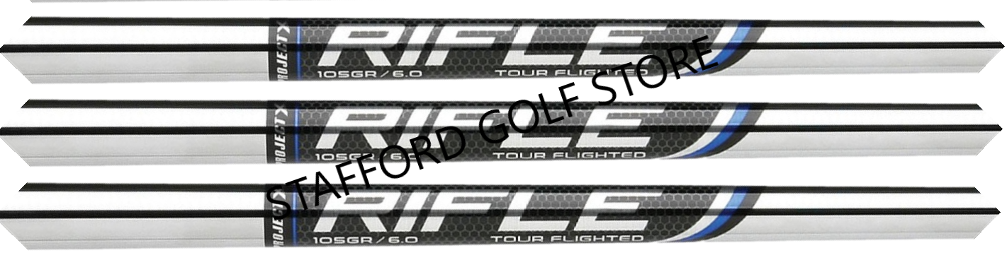 Project X Rifle Tour Flighted Steel Iron Shafts .370" Tip 105 Multiple ...