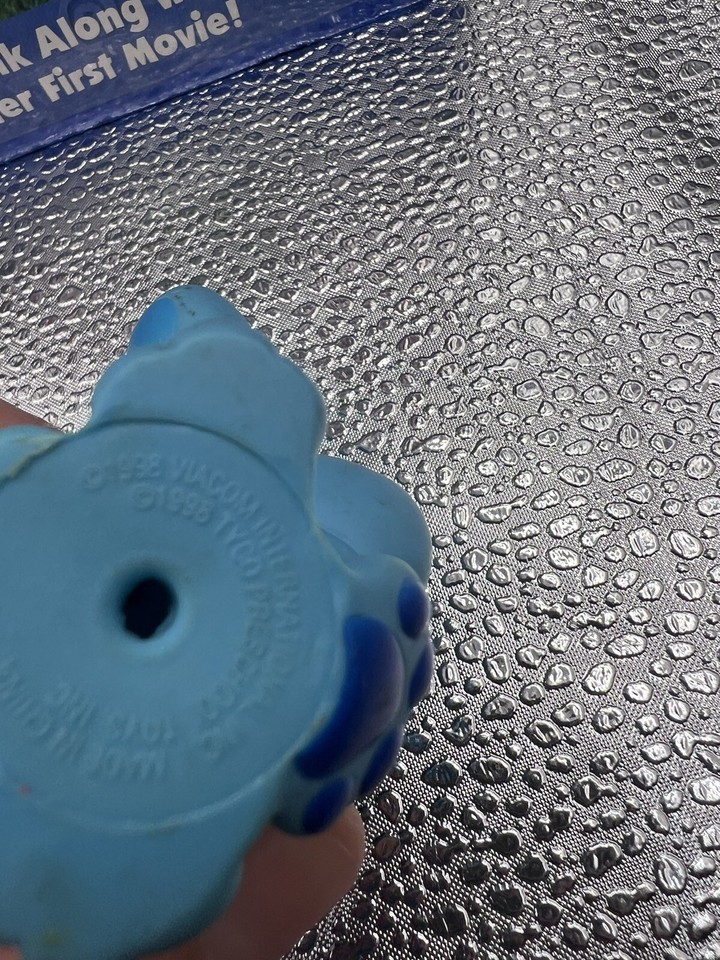 Clamshell Blue VHS Blues Clues Big Musical Movie Viacom Nickelodeon Toy ...