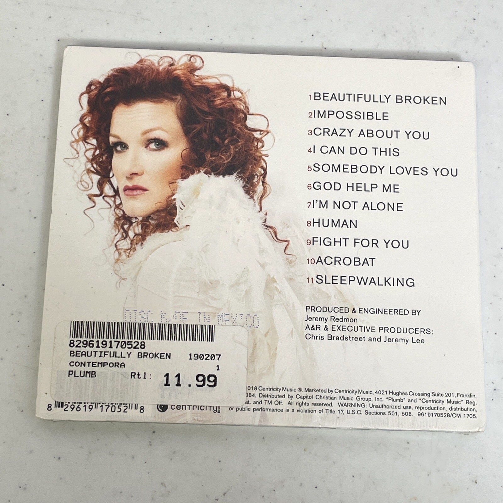 Beautifully Broken * by Plumb (CD, Jun-2018, Centricity Music) for sale ...