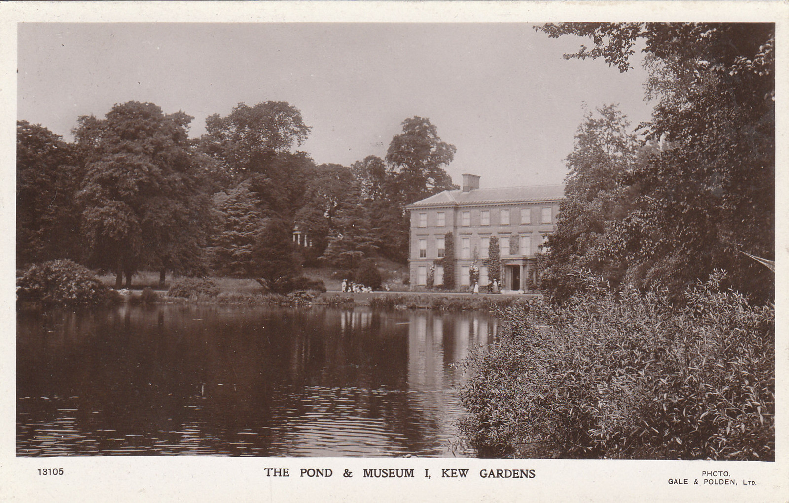 The Pond & Museum, KEW GARDENS, Surrey RP | eBay