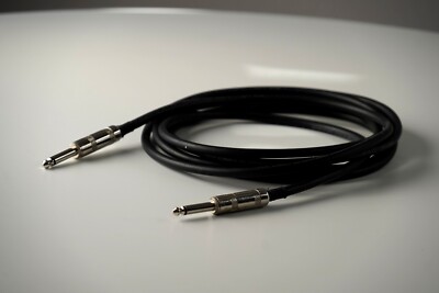 1/4" Instrument Cable 10 Ft Straight to Straight Quarter Inch Cable ...