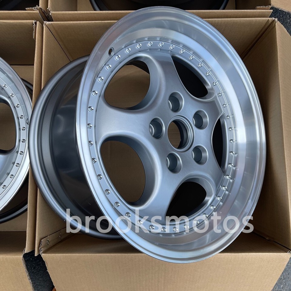 19" CLASSIC WIDE GRAY STYLE WHEELS RIMS FIT FOR PORSCHE 996 997 911 ...