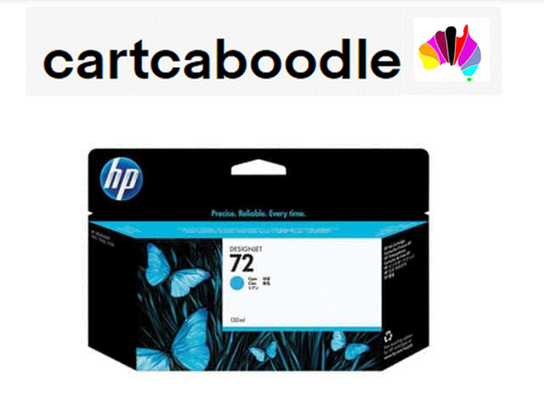 Genuine HP 72 Cyan Exp 2023 Ink Cartridge C9371A - for HP T610 T620 ...
