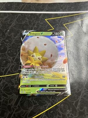 Eldegoss V 19/192 Ultra Rare Rebel Clash Pokemon TCG | eBay
