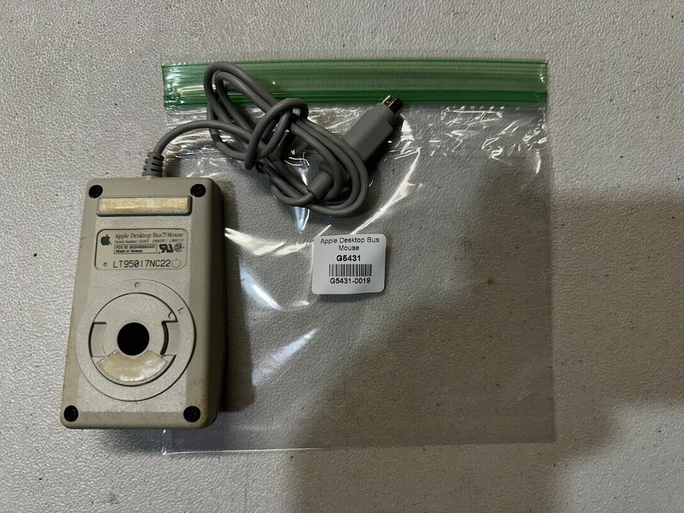 Apple Desktop Bus Mouse - G5431 - 0019 | eBay
