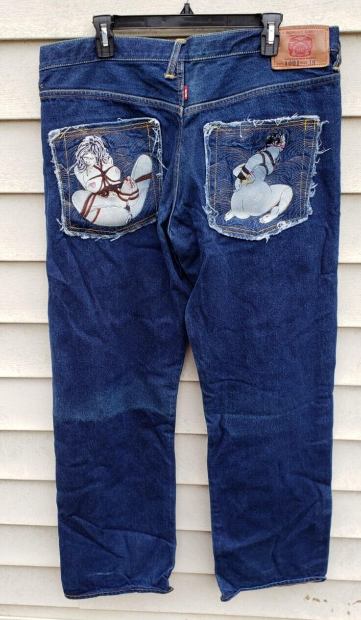 Red Monkey Company Wave Jeans Samurai Monkey Jean 38 … - Gem