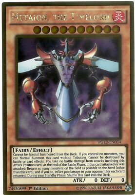 Metaion, the Timelord 1st Edition Gold Rare PGL2-EN034 | eBay