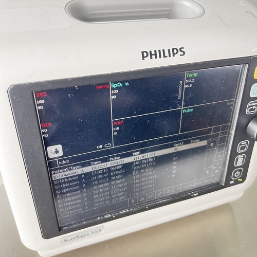 Philips Healthcare Suresigns VS4 Vital Signs Monitor | eBay