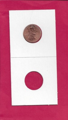 Package of 50 Cardboard 2x2 Coin Holders for Cents | eBay