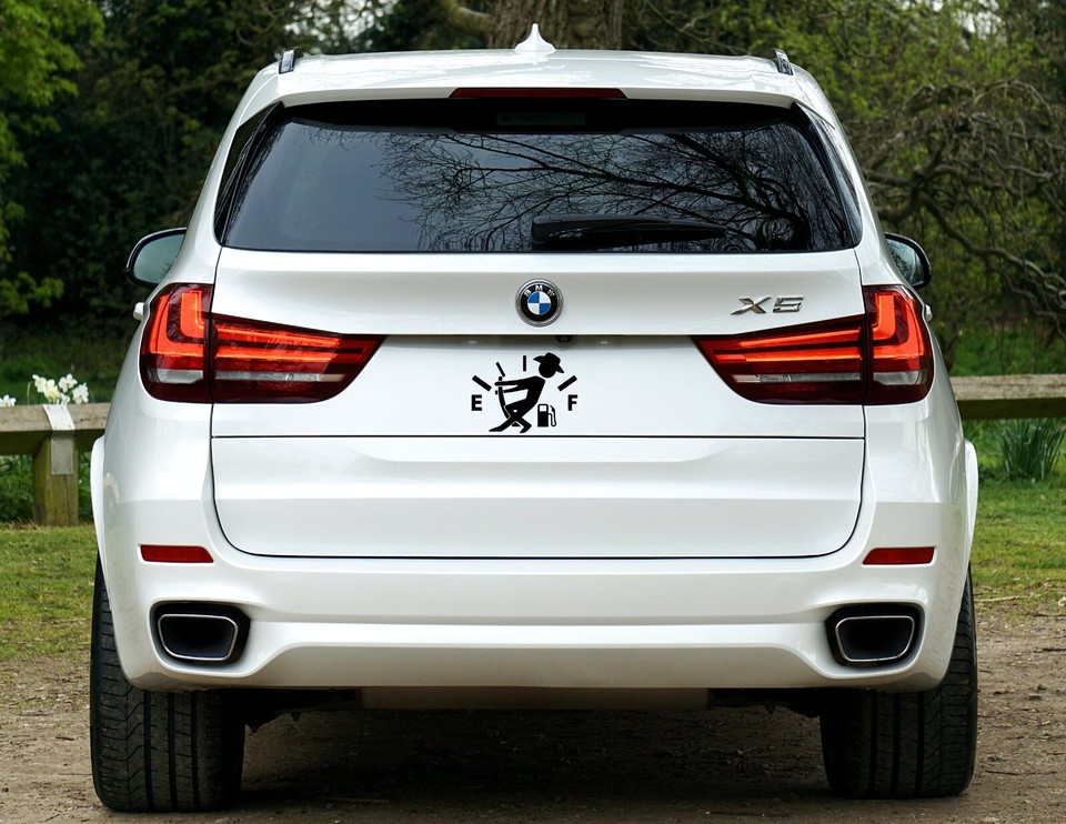 Empty Full Decal running on empty decal Gas tank | eBay