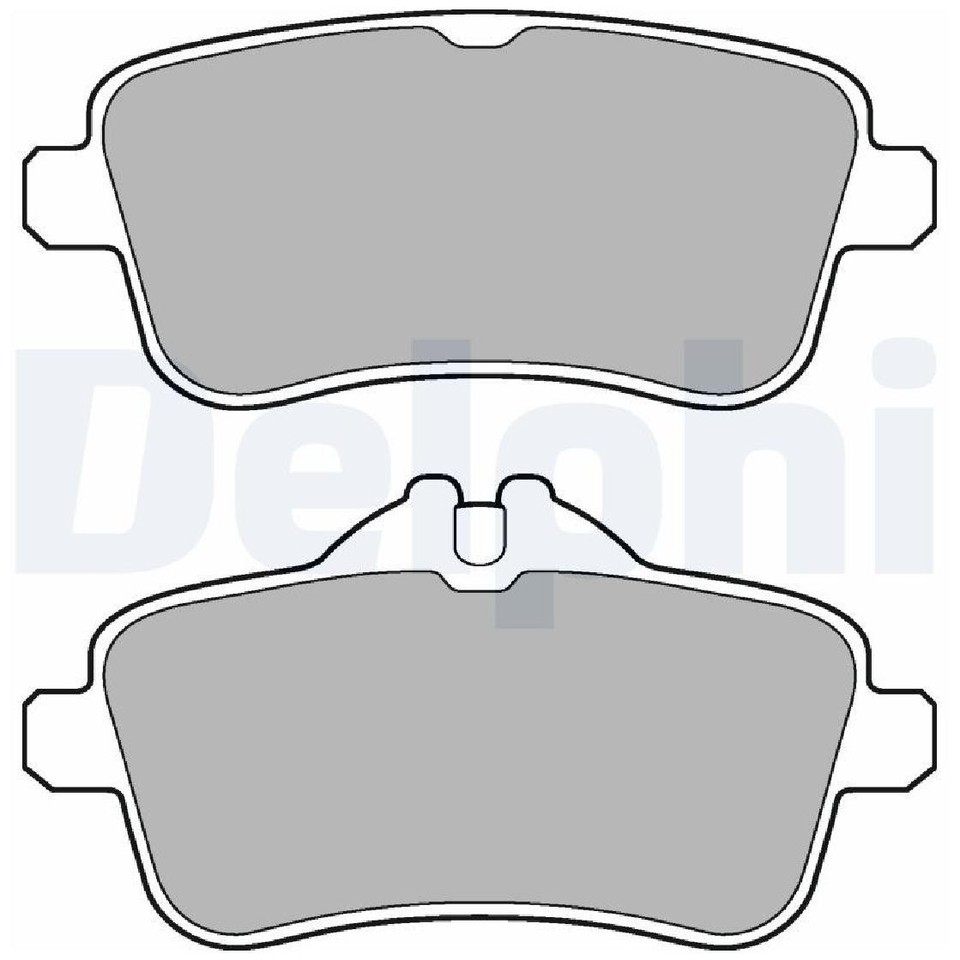 Delphi Bremsscheiben + Beläge hinten 1664230500 1664230012 | 672339 ...