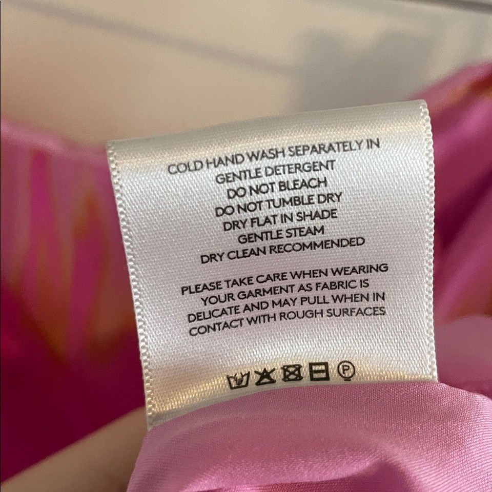 The Wolf Gang Rhapsody Maxi Skirt Women's Size Small Candy Haze Pink | eBay