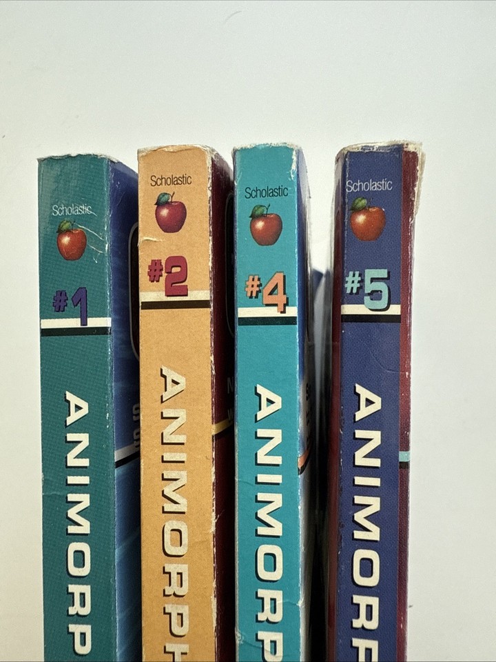 Lot of 4 Animorphs Paperback Books 1 2 4 5 | eBay
