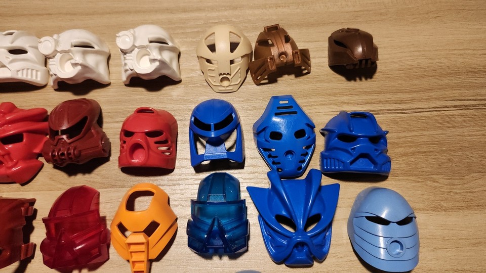 LEGO BIONICLE Masks - Lot of 46 - Assorted styles | eBay