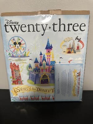 Disney D23 Twenty Three Magazine FALL 2020 65 Years of DISNEY Theme ...