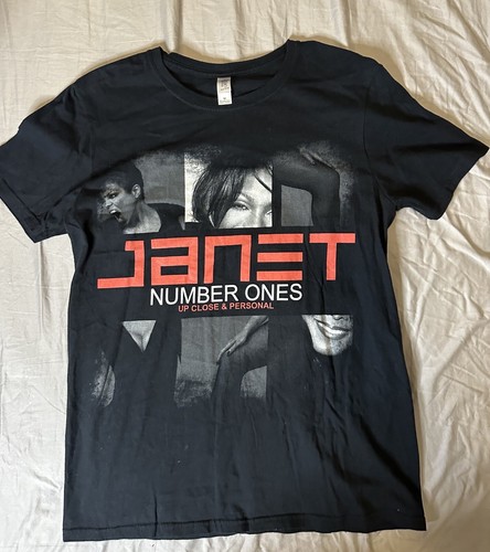 Vintage Jenet Jackson American Singer Rap Tees Tour T-Shirt | eBay ...