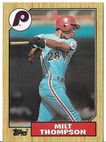1987 Topps - Milt Thompson Baseball Cards #409 | eBay