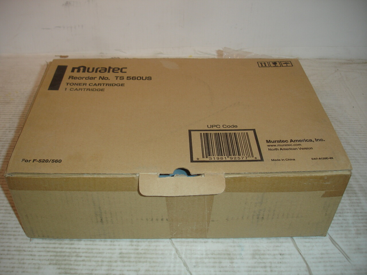 Muratec F-520/560 Toner Cartridge TS-560US (OPEN BOX) NEW! | eBay