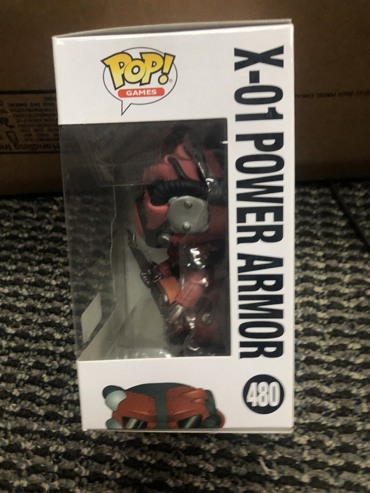 Funko Pop Fallout 76 X-01 Power Armor #480 GameStop Exclusive w ...