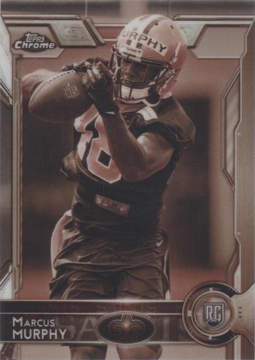 2015 Topps Chrome - Rookies Marcus Murphy #143 Sepia Refractor /99 (RC ...