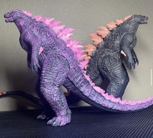 bandai movie monster series godzilla evolved and pre evolved | eBay