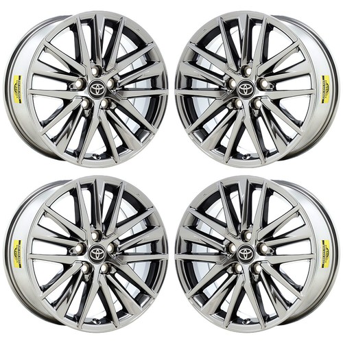 18" TOYOTA CAMRY PVD BRIGHT CHROME WHEELS-C RIMS FACTORY OEM 69133 ...