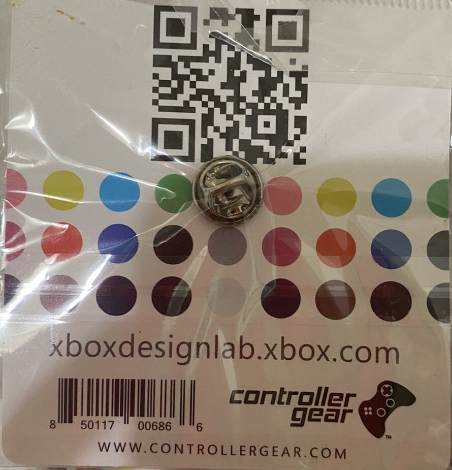 Xbox Design Lab Sierra Gray Xbox One Controller Shaped Promotional Pin ...